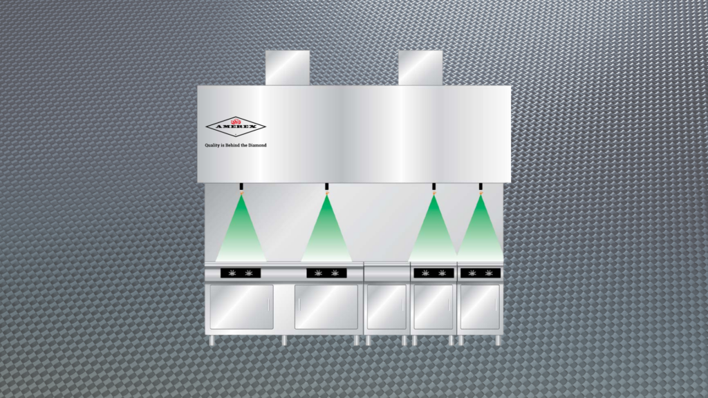 AMEREX Kitchen Hood Fire Suppression System, UL Listed | Falcon Fire ...