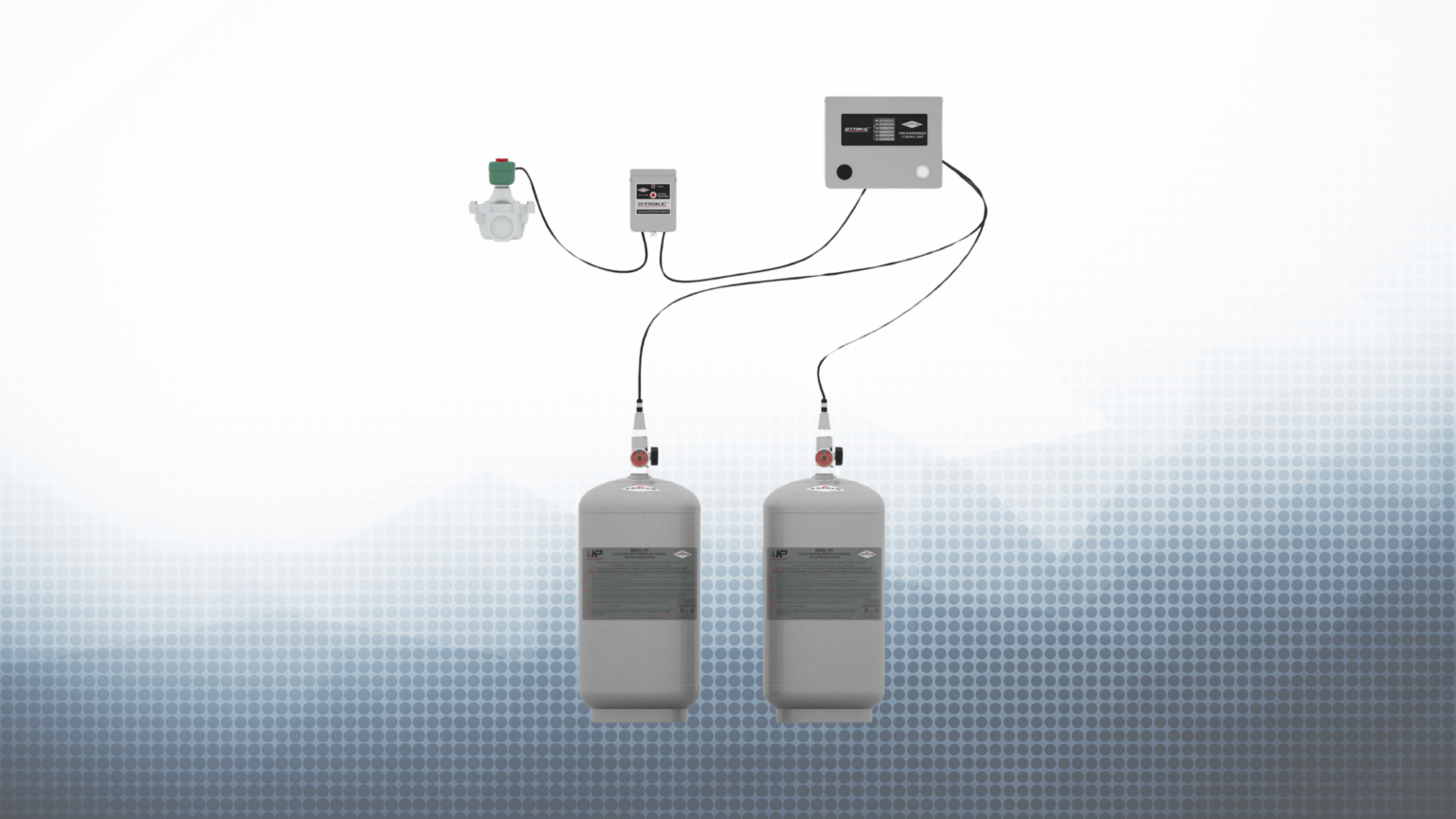 AMEREX Kitchen Hood Fire Suppression System, UL Listed | Falcon Fire ...